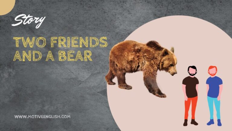 Two Friends and A Bear Story - Motive English